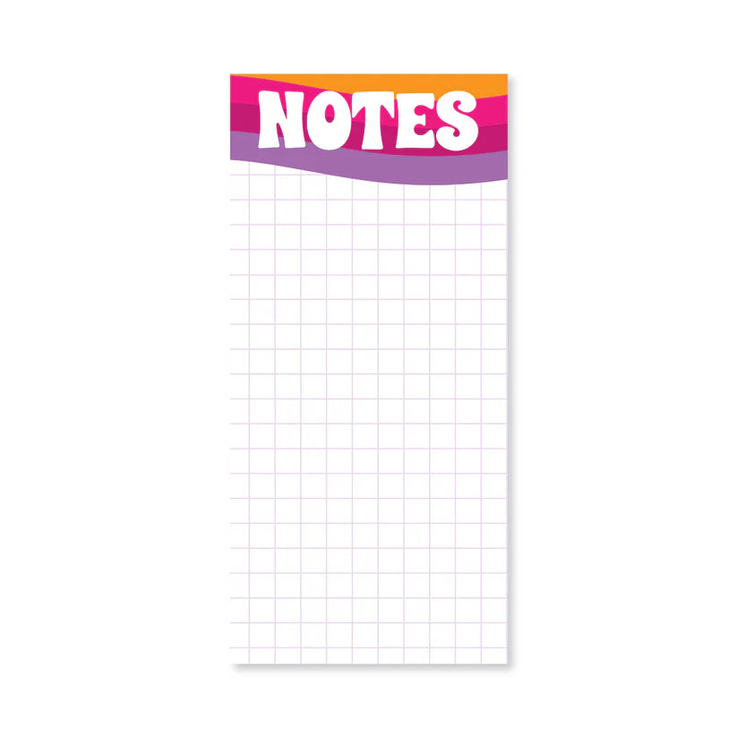 Wavy Notes List Pad – Salt & Honey Market
