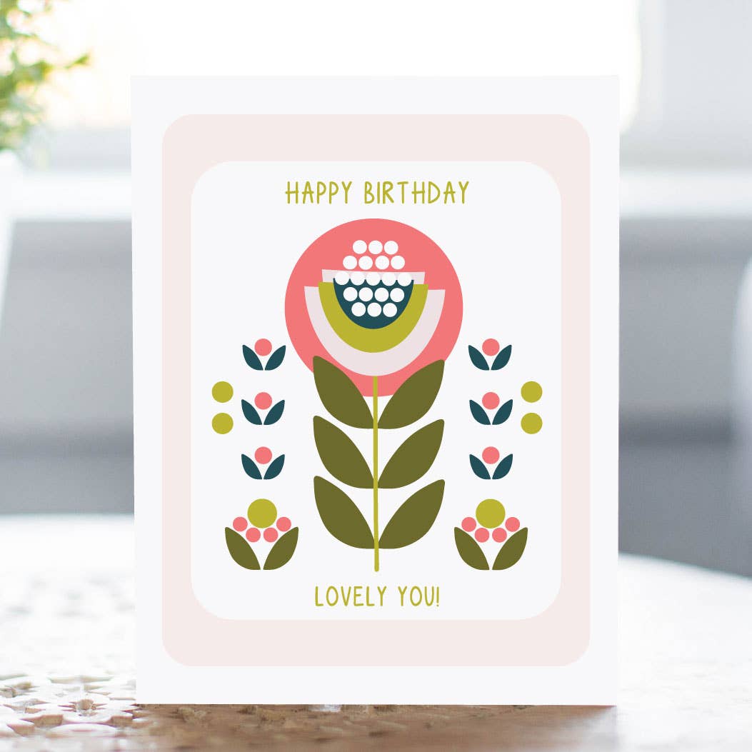 Kaja Birthday Greeting Card – Salt & Honey Market
