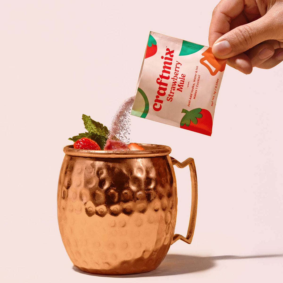 Single Packet Cocktail Mix - Strawberry Mule – Salt & Honey Market