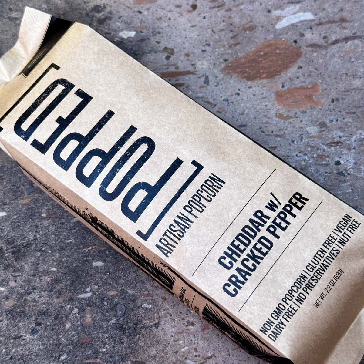 Cheddar With Cracked Pepper Artisan Popcorn – Salt & Honey Market