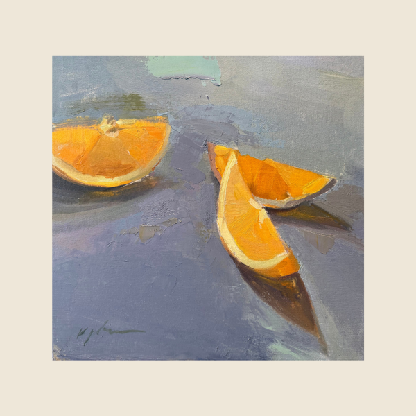 "January Citrus" - Original Painting - New Beginnings Art Show