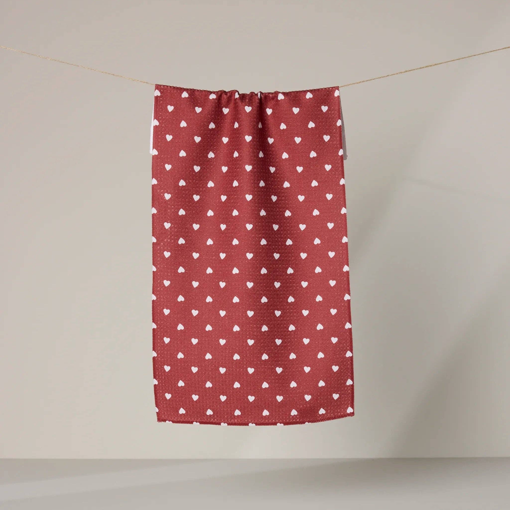 Mini Heart Bar Towel