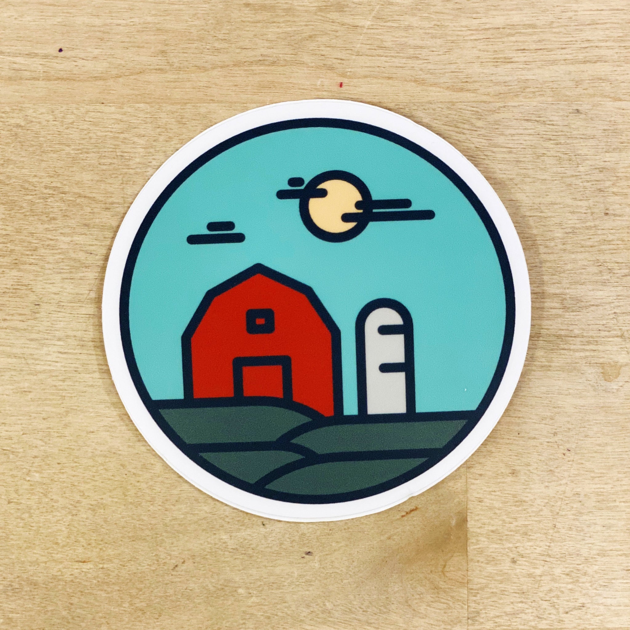 Barn Badge - Sticker