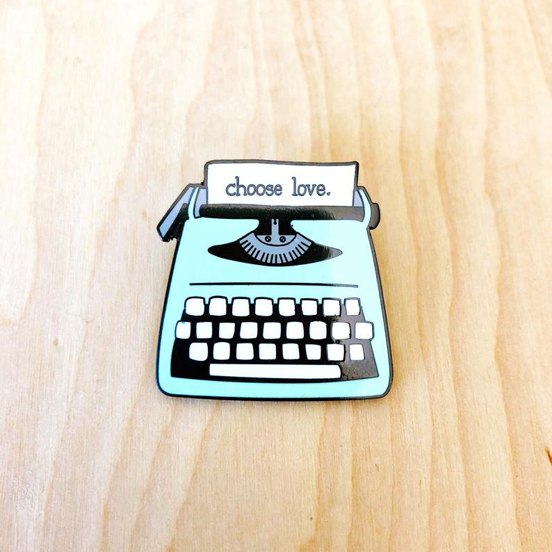 Choose Love Enamel Pin – Salt & Honey Market